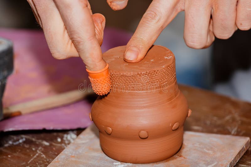 Pottery handmade stock photo. Image of handicraft, creative - 39881030