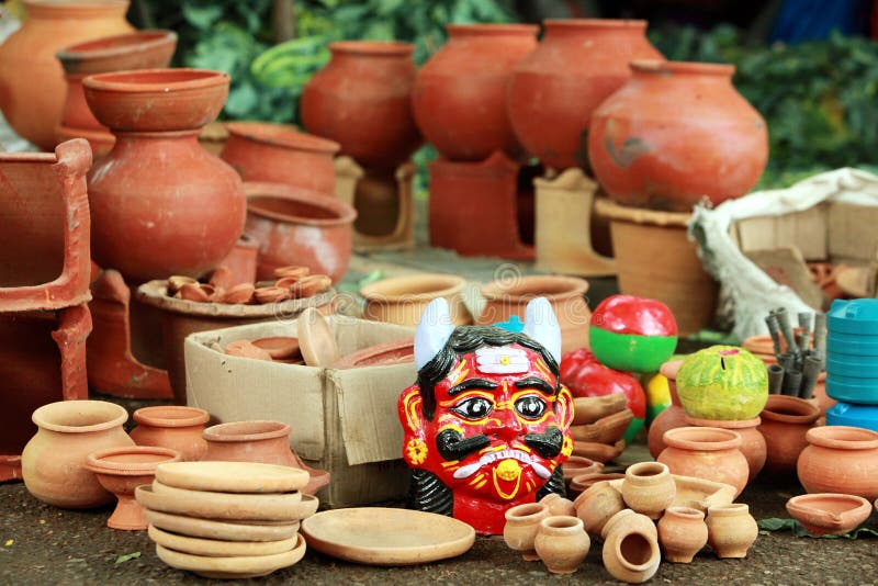 Pottery items editorial image. Image of objects, earthen - 41228135
