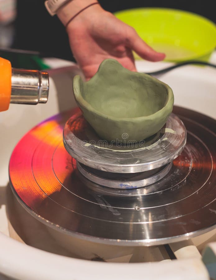 Pottery Lesson Master Class for Kids Children, Process of Making Clay ...