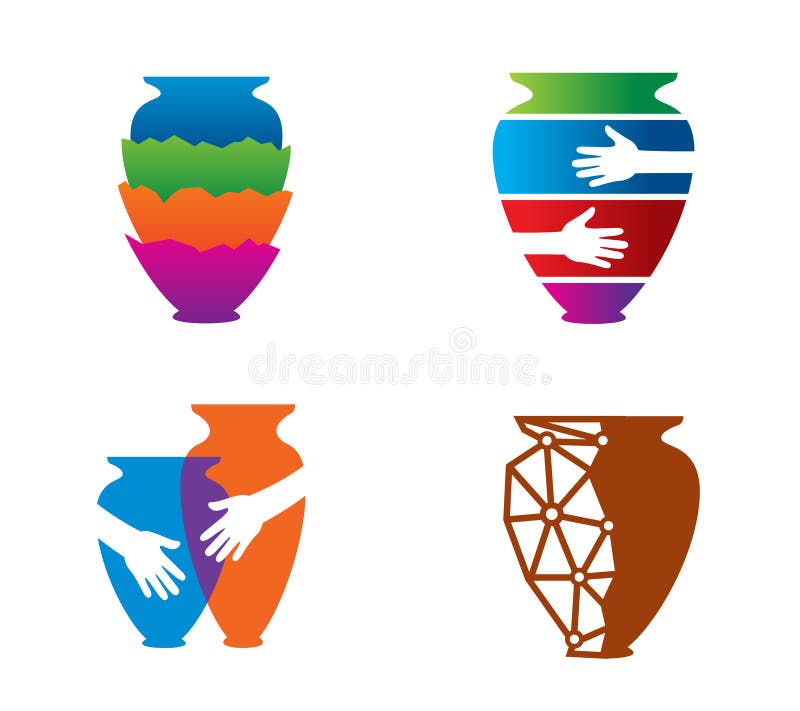 Modern Pottery Logo Symbol or Icon Template Vector Stock Illustration ...