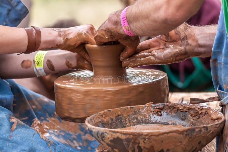 Pottery making stock photo. Image of passion, molding - 56731488
