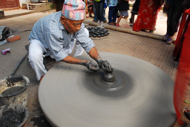 603 Old Man Making Pottery Stock Photos - Free & Royalty-Free Stock ...