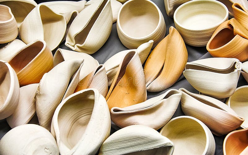 Pottery stock photo. Image of fired, clay, shapes, handmade - 44404548