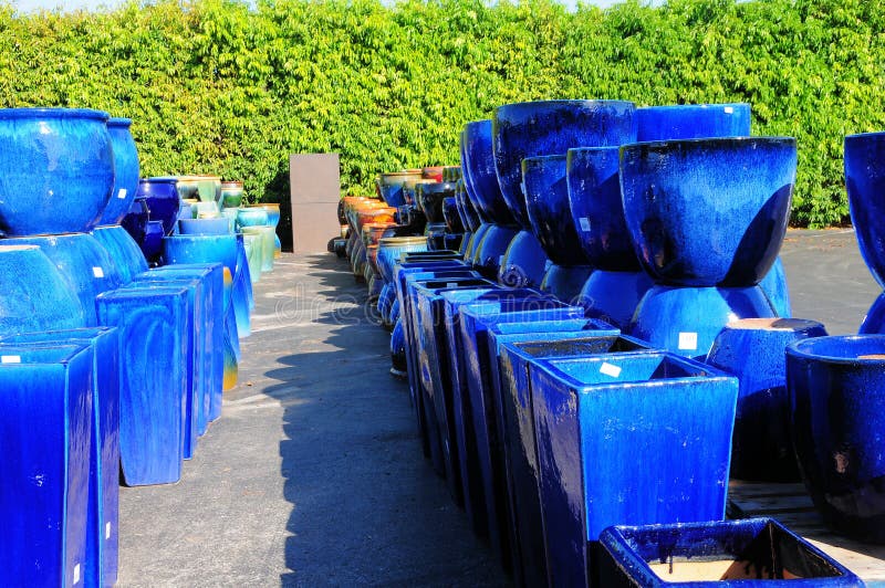 Pottery store stock image. Image of jugs, container, bright - 82524321