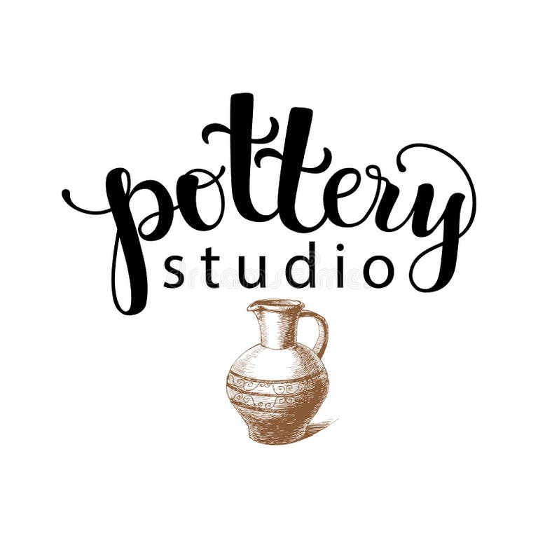 Pottery Modern Logo Stock Illustrations – 1,117 Pottery Modern Logo ...