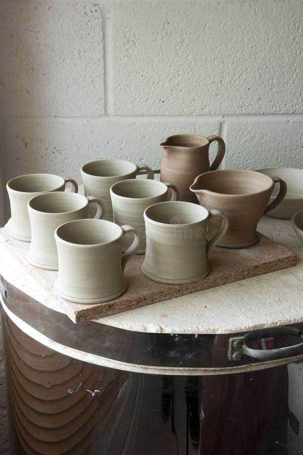Pottery studio stock photo. Image of craftsperson, handcraft - 163188560