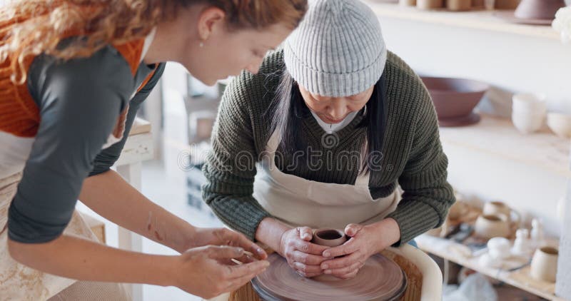 Pottery Teacher, Studio and Workshop Learning, Training and Teaching To ...