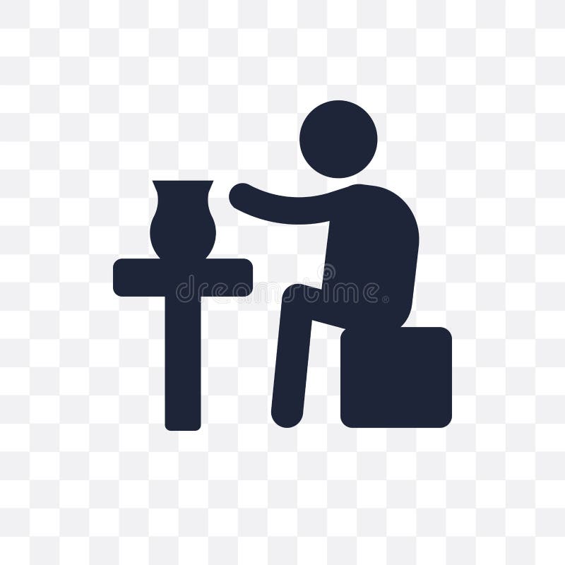 Pottery Transparent Icon. Pottery Symbol Design from Activity an Stock ...