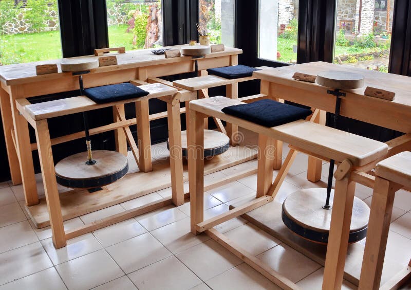 Pottery wheel stock photo. Image of traditional, business - 78384416