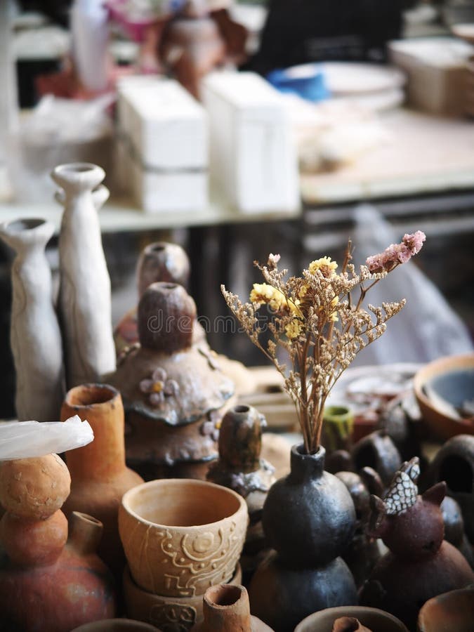 Pottery on Work, Plaster Mould for Ceramic Slip Casting and Others ...