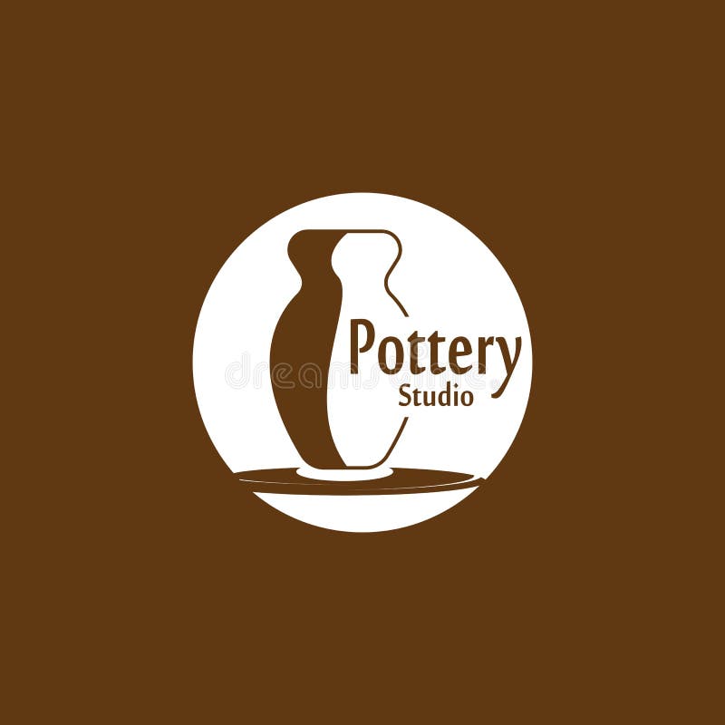 Pottery Workshop Studio Logo Vector Template Stock Vector ...