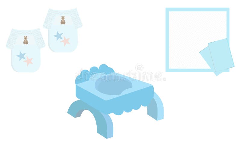 Potty Training Vector Illustration Stock Vector - Illustration of ...