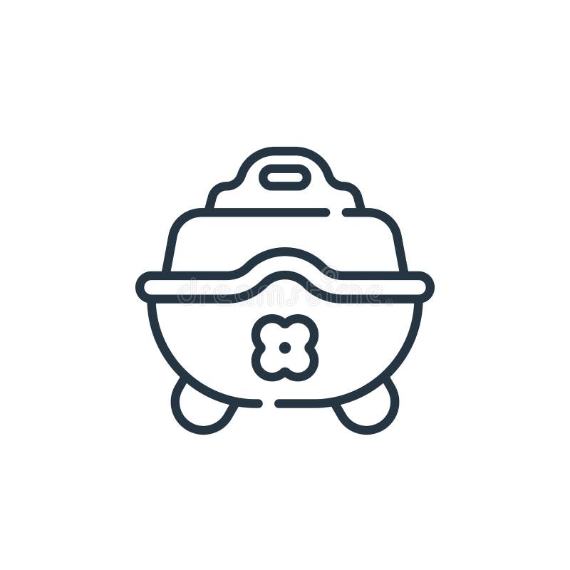 Potty Vector Icon. Potty Editable Stroke. Potty Linear Symbol for Use ...