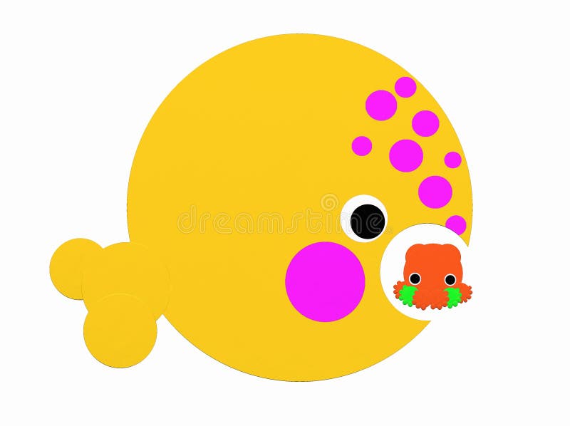 Potvis Die Een Pijlinktvis Eten Stock Foto - Image of pijlinktvis ...