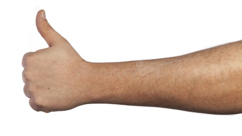 Pouce vers le haut image stock. Image du convenez, satisfaction - 18373533
