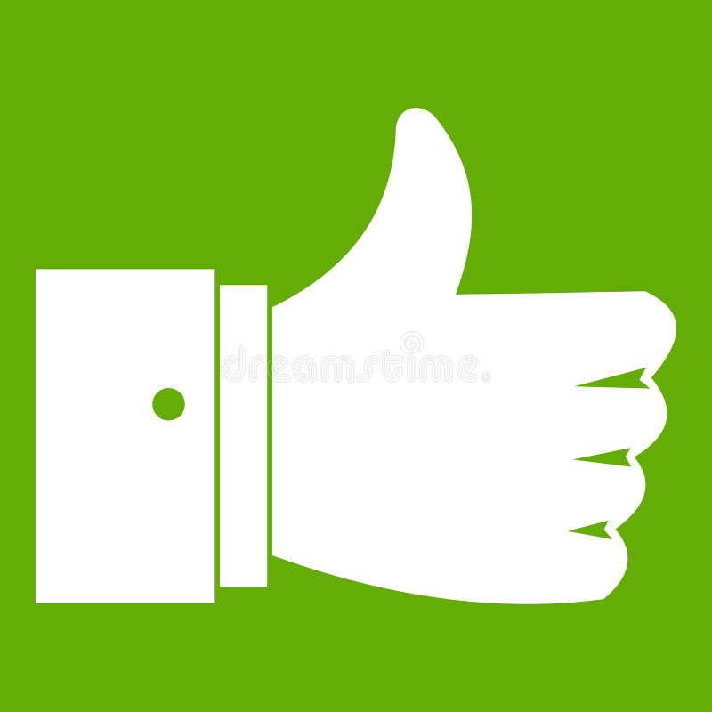 Pouce Vert Vers Le Haut Stock Illustrations, Vecteurs, & Clipart – (729 ...