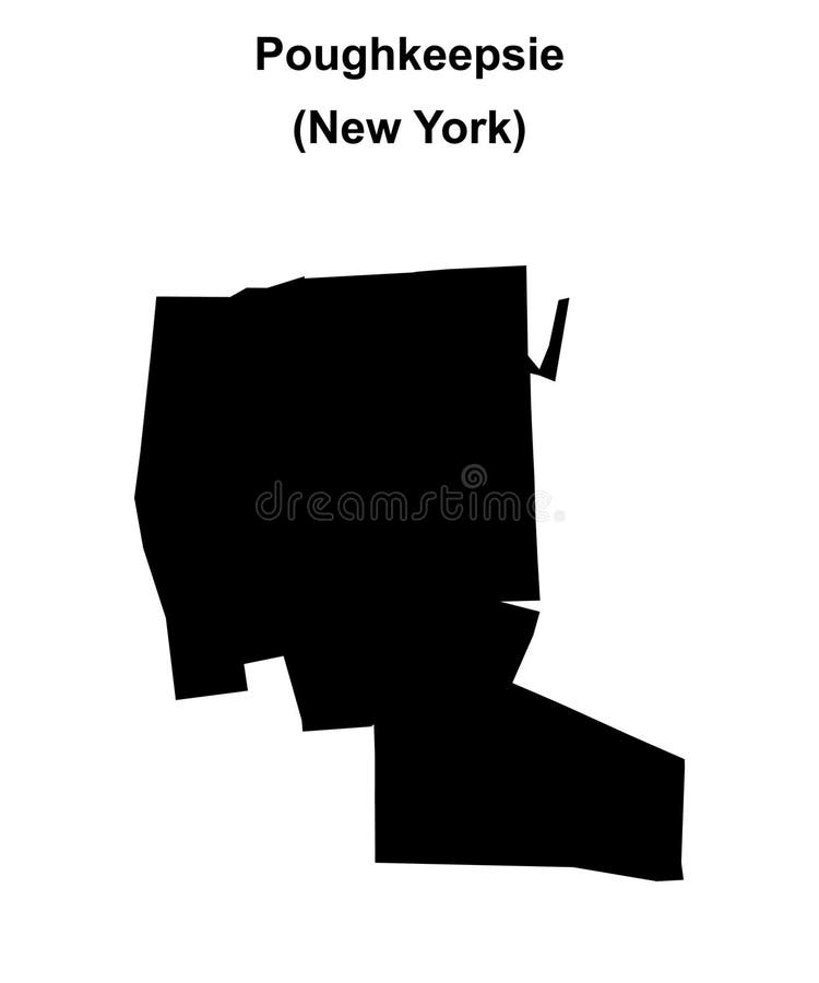Poughkeepsie Outline Stock Illustrations – 7 Poughkeepsie Outline Stock ...