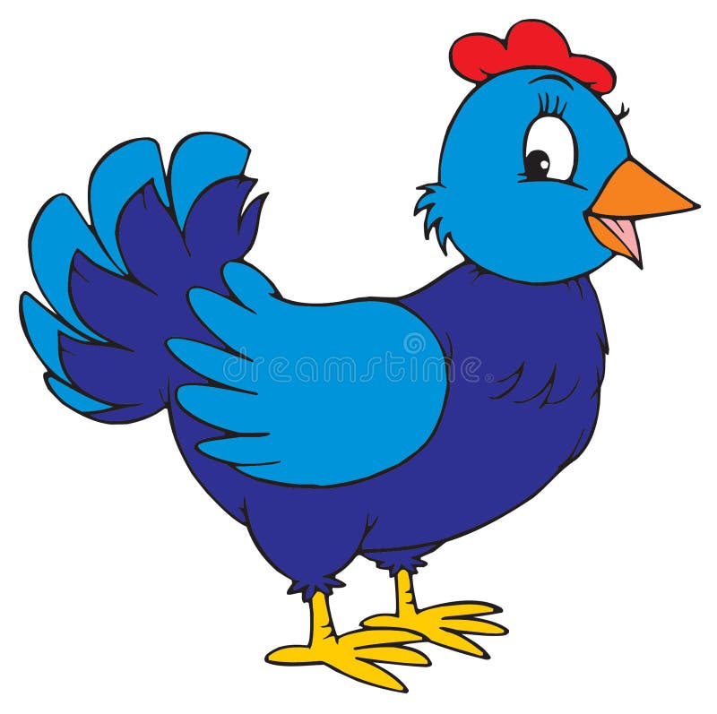 Poule (clip-art De Vecteur) Illustration de Vecteur - Illustration du ...