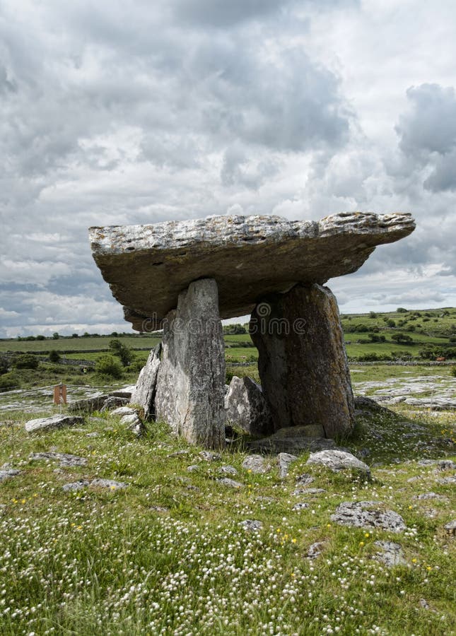 Dolmen stock photo. Image of landmark, eire, burren, rock - 1476306