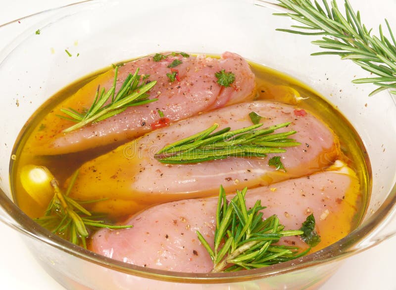 Poultry Meat from the Chicken Stock Photo - Image of food, cooking ...