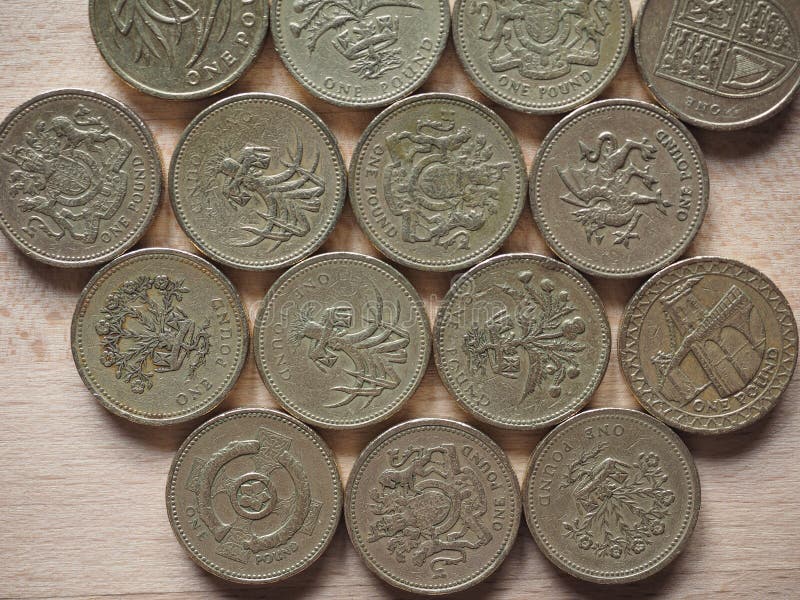 Pound coins editorial image. Image of coins, britain - 60798565
