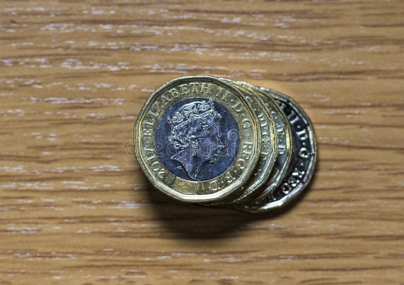 Pound coins editorial photography. Image of currency - 102088642