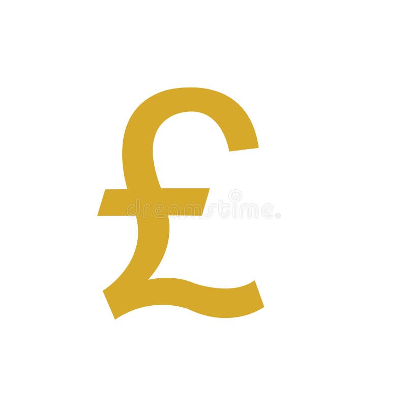 Pound Money Vector Icon Illustration Design Template - Vector Stock ...