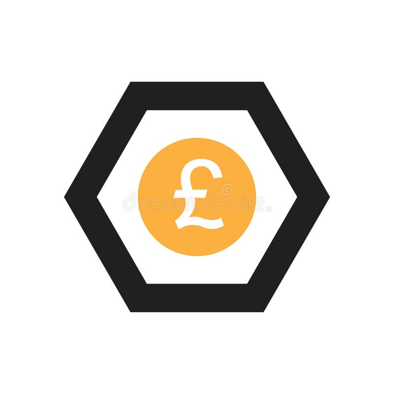 Pound Money Vector Icon Illustration Design Template - Vector Stock ...