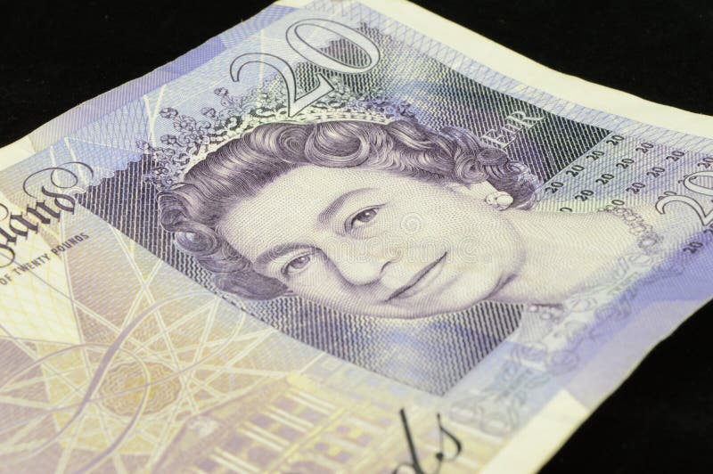 Â£20 pound note editorial photo. Image of paper, note - 43777626