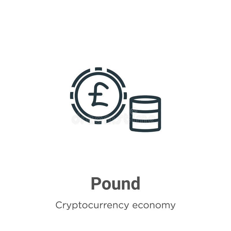 Pound Outline Stock Illustrations – 4,440 Pound Outline Stock ...