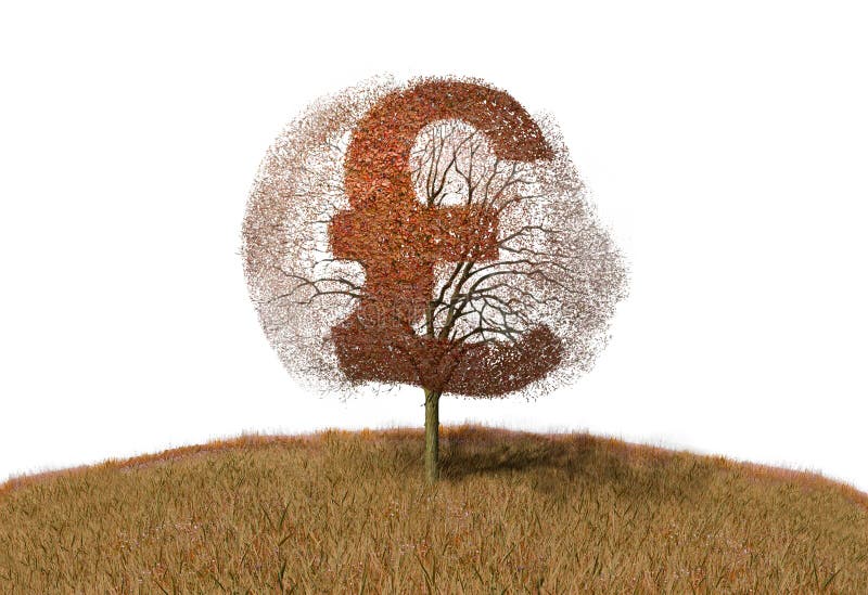 Pound sign on a tree stock illustration. Illustration of quality - 46289893