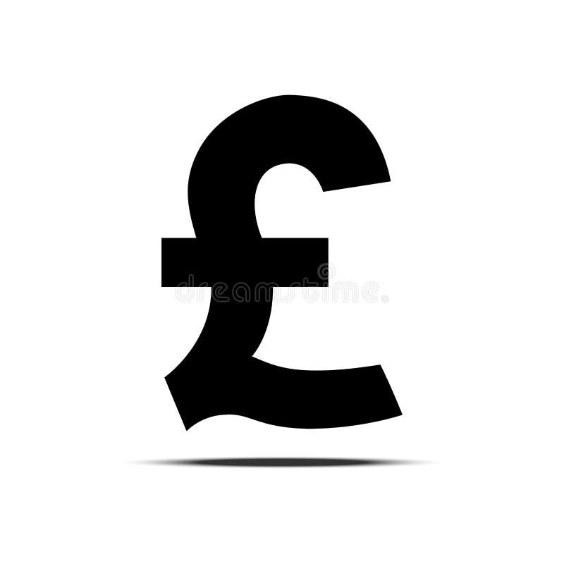 Pound sign vector design stock vector. Illustration of investment ...