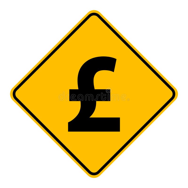 Pound Sterling sign stock illustration. Illustration of cash - 5397768