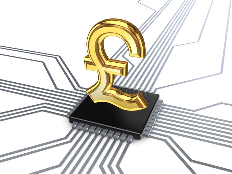 Pound Sterling Sign on a Key. Stock Photo - Image of safe, door: 29790676