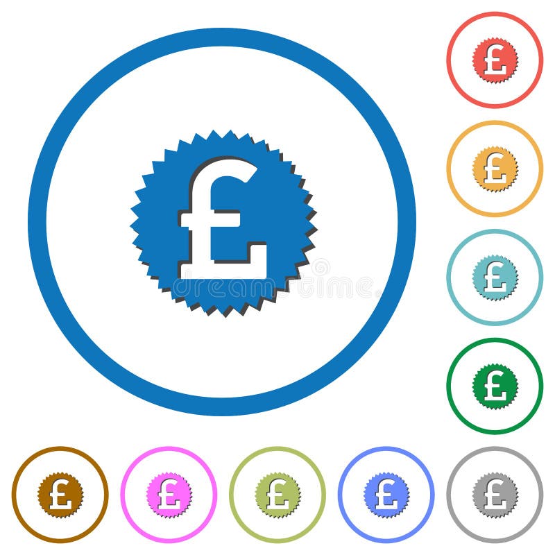 Pound Sticker Stock Illustrations – 674 Pound Sticker Stock ...