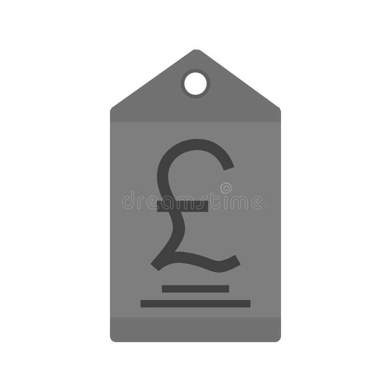 Pound Tag stock vector. Illustration of currency, economy - 80111415