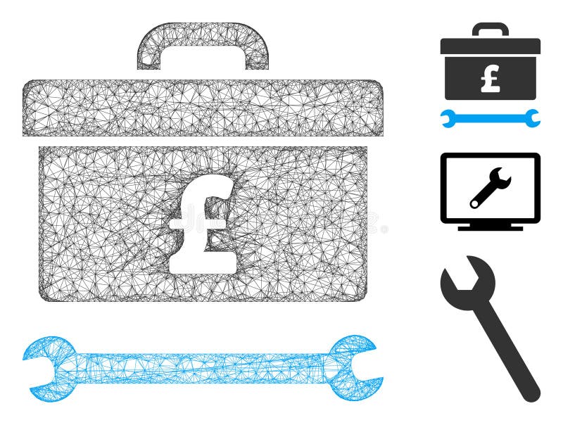 Abstract Toolbox Theme Infographics Stock Vector - Illustration of ...