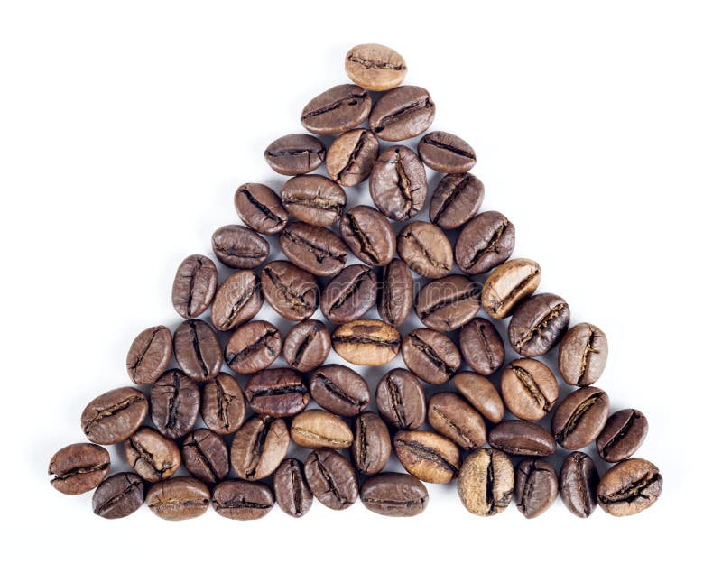 A Pound of Well Roasted Arabica Stock Photo - Image of heap, macro ...