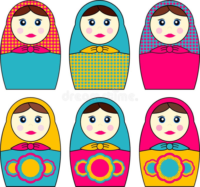 Babushka Stock Illustrations, Vecteurs, & Clipart – (1,700 Stock ...