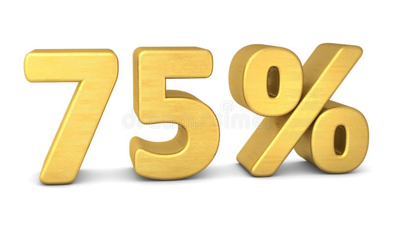 Escompte 75 Pour Cent Stock Illustrations, Vecteurs, & Clipart – (584 ...