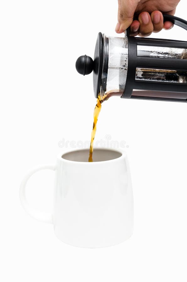 Pour coffee stock image. Image of coffee, traditional - 55949391