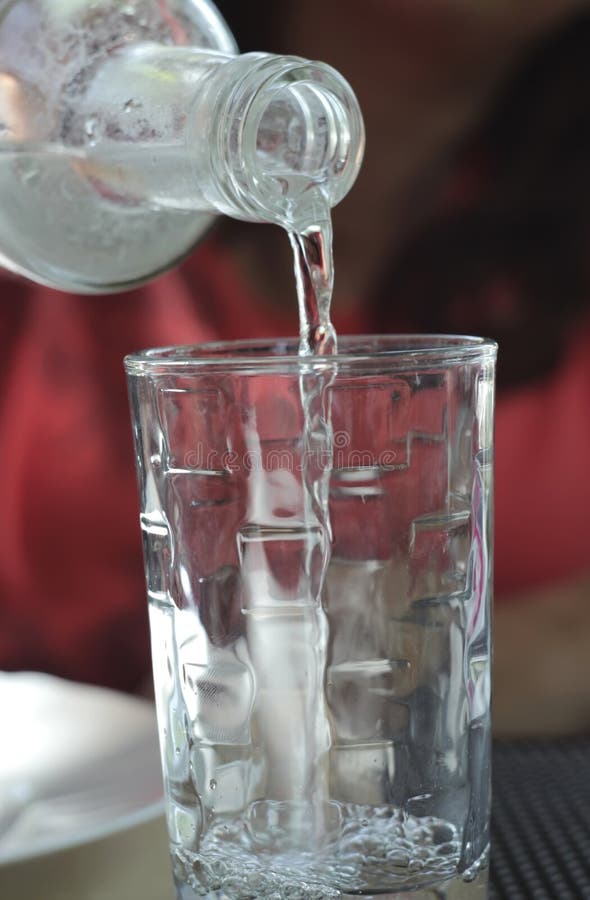 Pour drinking water stock image. Image of cool, cold - 96021715