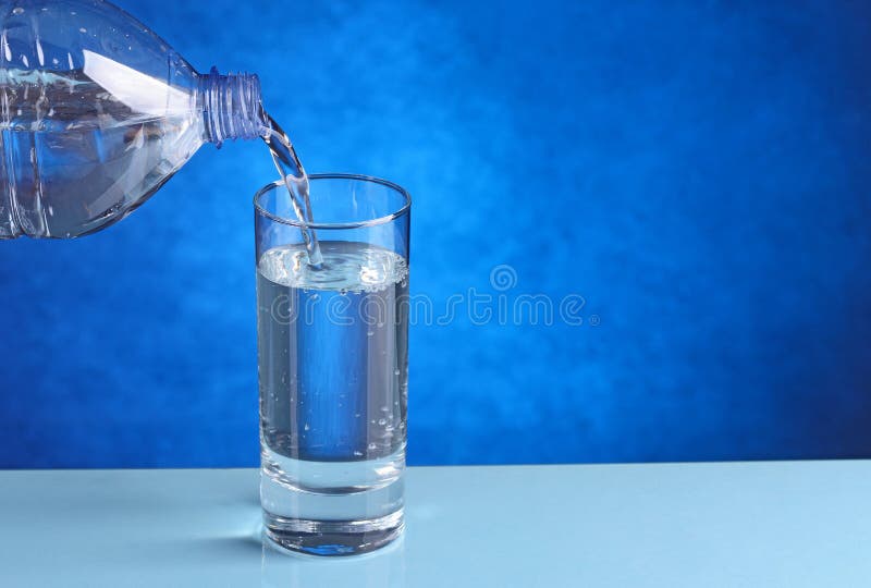 Pour the water stock image. Image of bottle, drink, lifestyles - 44502259