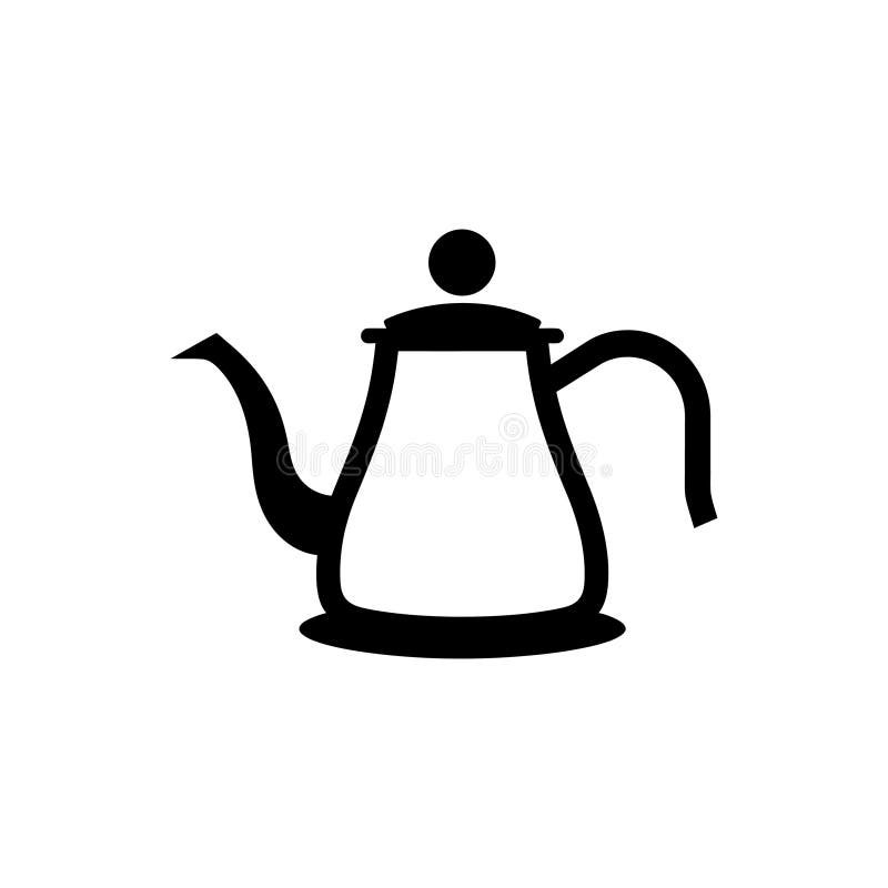 Pour over kettle icon stock vector. Illustration of pour - 306213988