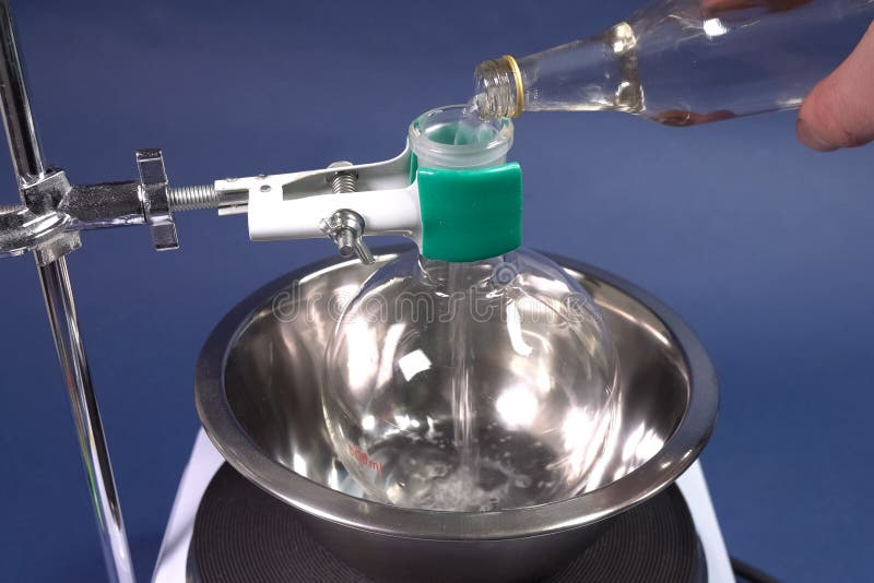 Hip Flask Pour stock photo. Image of addiction, brandy - 33807274