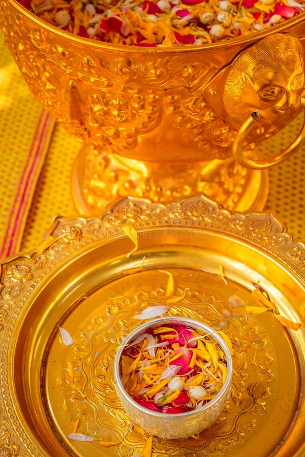 Pour Water on the Hands of Revered Elders and Ask for Blessing in ...