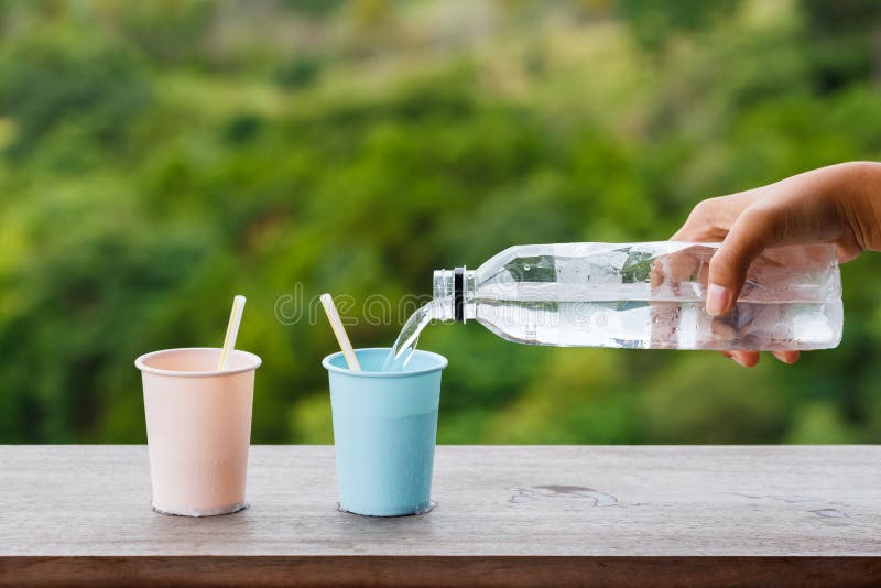 Pour the Water stock image. Image of park, fresh, color - 98336889