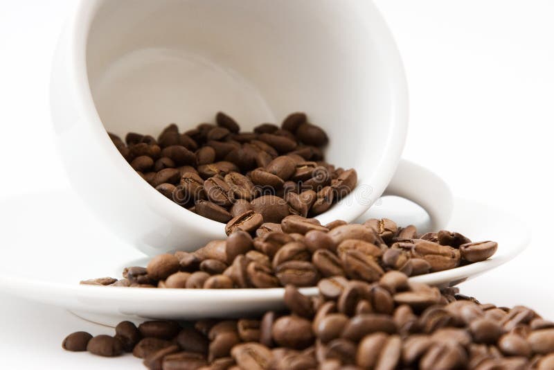 Poured coffee stock photo. Image of closeup, breakfast - 10352944