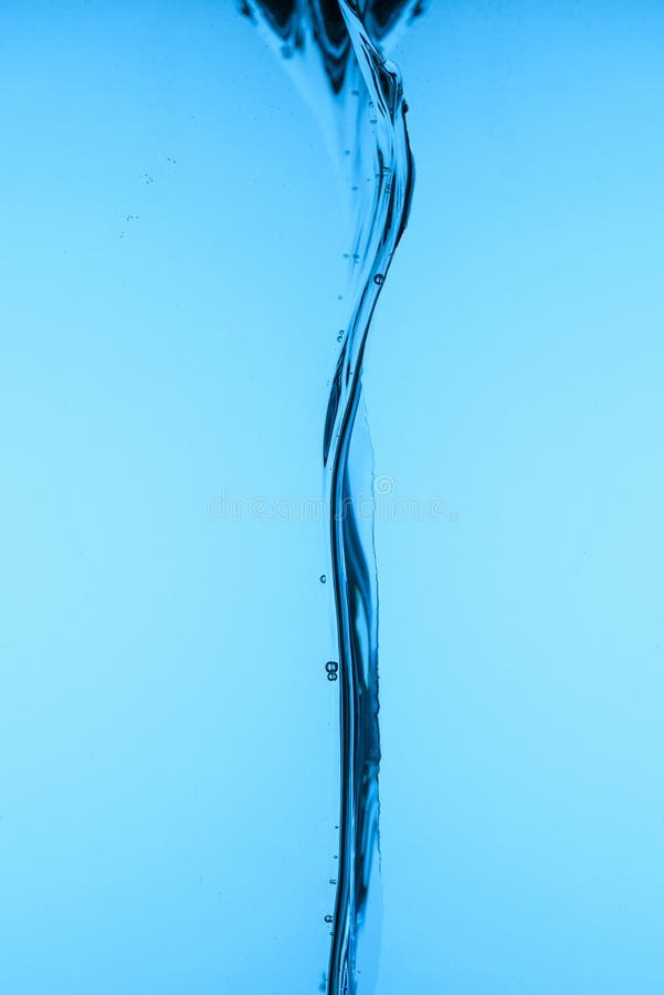 Pouring Clear Water Isolated Stock Photo - Image of texture, liquid ...