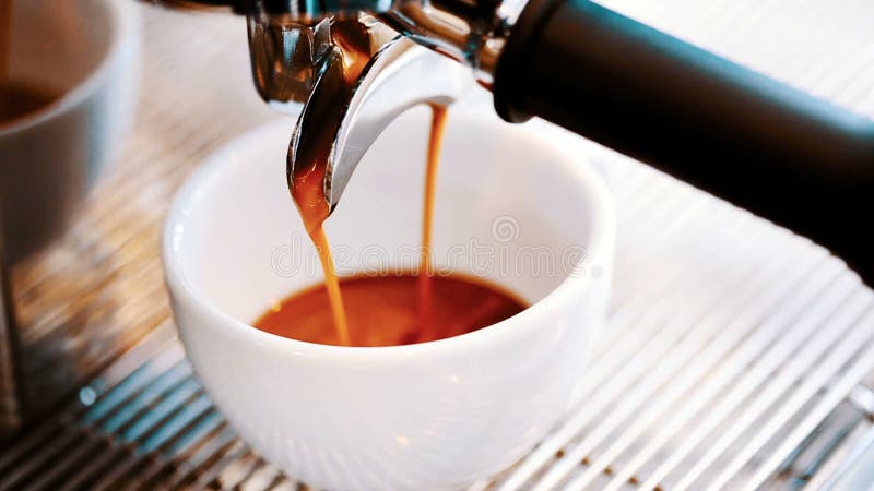 Pouring Coffee into a Cup Outdoors Stock Video - Video of beverage ...